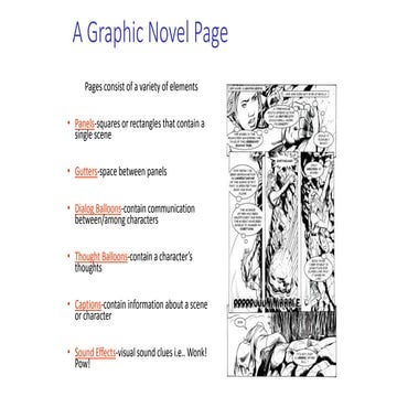 A graphic novel page | PPT