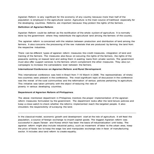 CARPER (Comprehensive Agrarian Reform Program Extension with Reforms ...