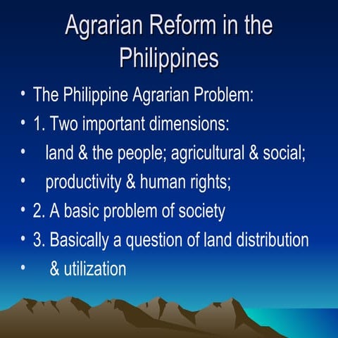 CARPER (Comprehensive Agrarian Reform Program Extension with Reforms ...