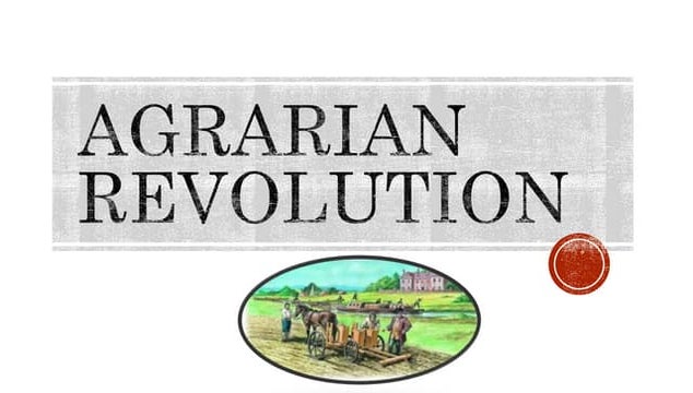 Agricultural Revolution Timeline