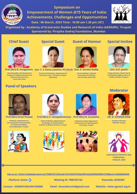 Invitation Card - AGRASRI One-day Round - Table Meeting on 'Rajiv Gandhi', 18th August 2024.pdf ...