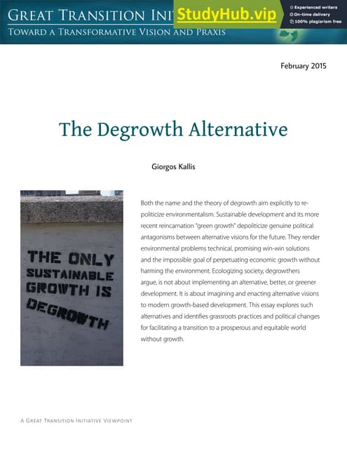 The Limits to Growth Presentation for Development Class | PPTX