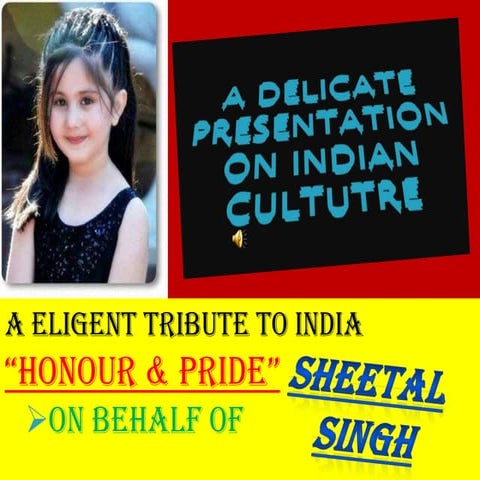 A great tribute to india on blf of sheetal singh | PPTX