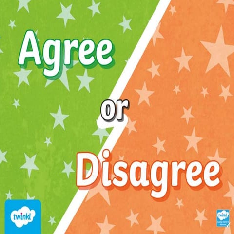Agree or disagree | PPTX | Oral care | Personal Care