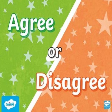 Agree or disagree | PPT