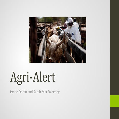 Agri-Alert Presentation | PDF