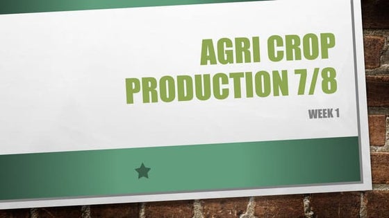 Grade 7 TLE-AFA-Lesson 4 Crop Care and Maintenance, Post Harvesting ...