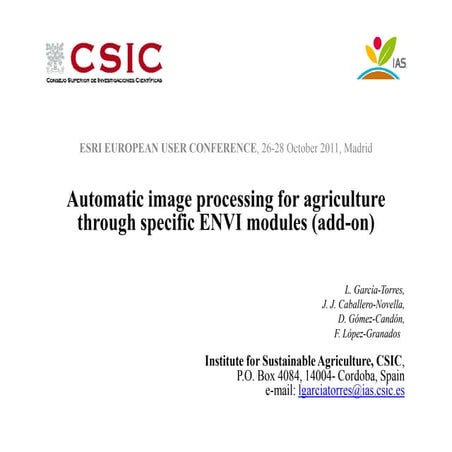 Classification methods envi | PDF