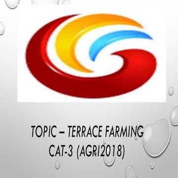 Terrace farming | PDF