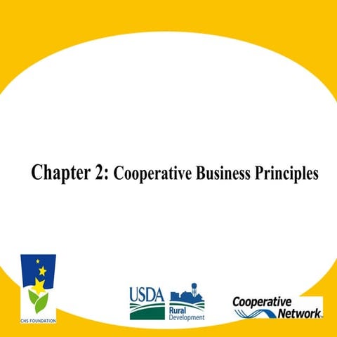 Agri 2301 part I ch 2 cooperative principles | PPT