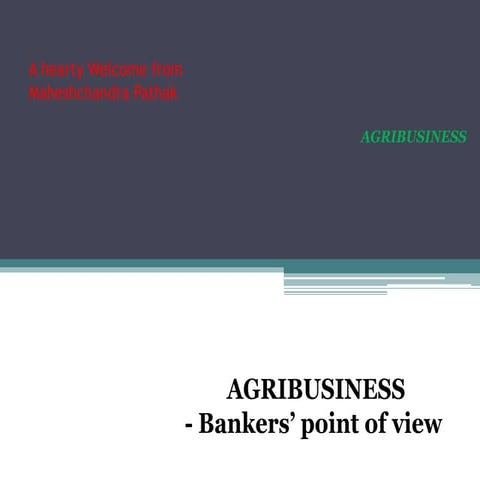 Agribusiness | PPT