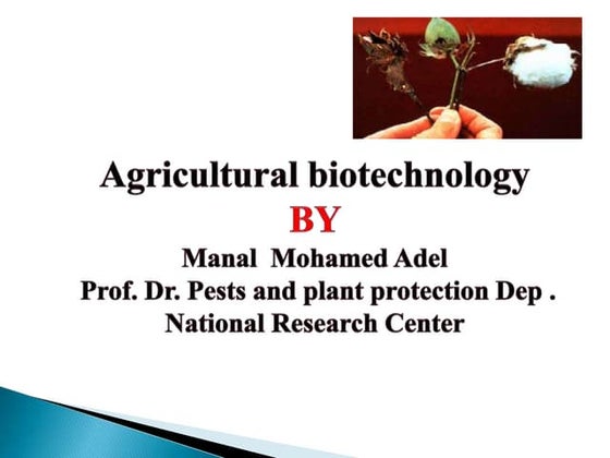 Biocontrol agents production and application | PPT
