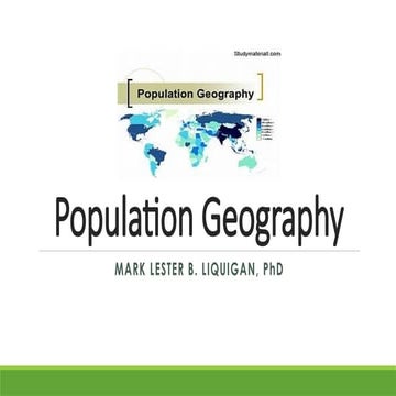 Agricultural Geography and Population Geography.pptx