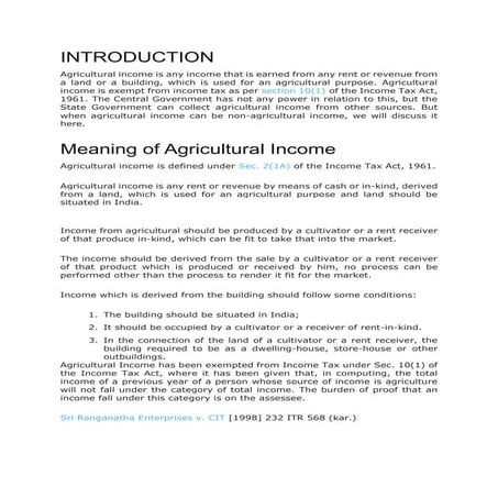 Chapter 3 agriculture allowance studnt | PPT