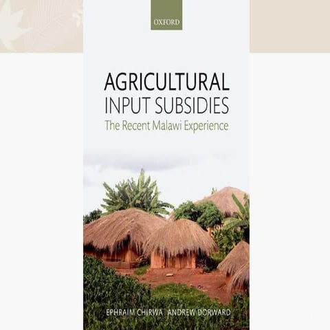 Agricultural input subsidies: the recent Malawi experience | PDF