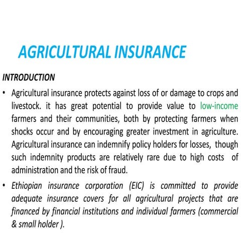 # Agricultural Insurance.pptx