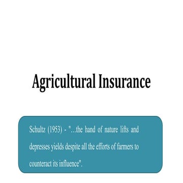 Agricultural Insurance and insurance policies.pptx