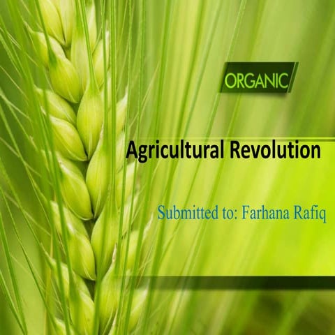 Agricultural revolution. 1ppt | PPT