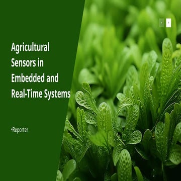Agricultural Sensors in Embedded and Real-Time Systems(01)_AI PPT Maker ...