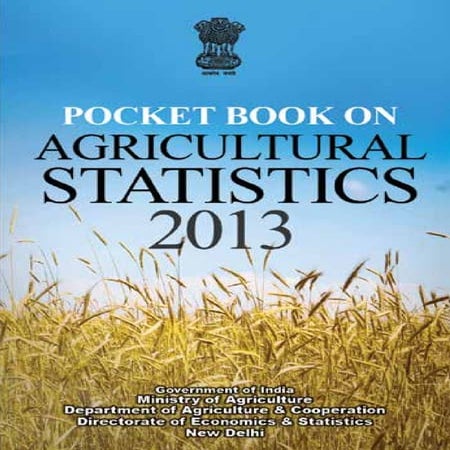 Dr Dev Kambhampati | Agricultural Statistics, India (2013) | PDF