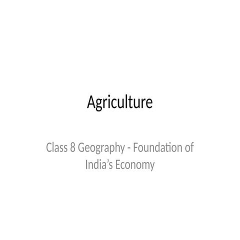Agriculture_Class8_Resources and Development.pptx