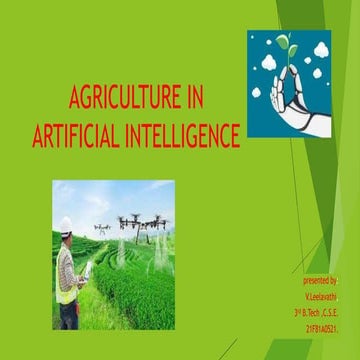 TRADTIONAL AND MODERN AGRICULTURE | PPTX