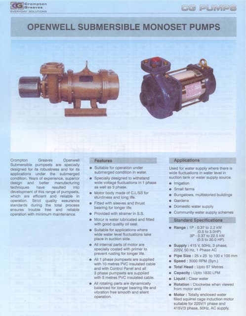Transformer oil pumps | PDF