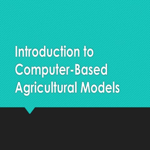 agricultural model using data on internet.pptx