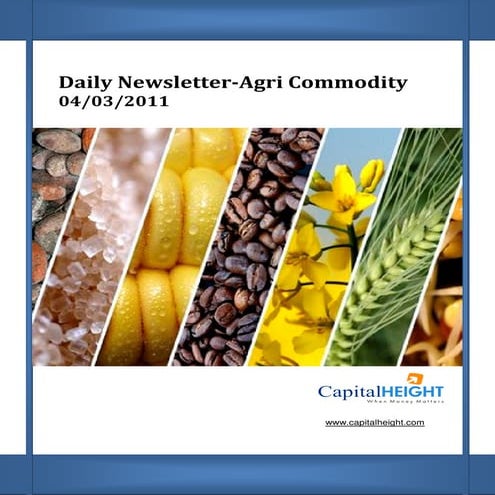 Agri Commodity Tips Report by CH | PDF