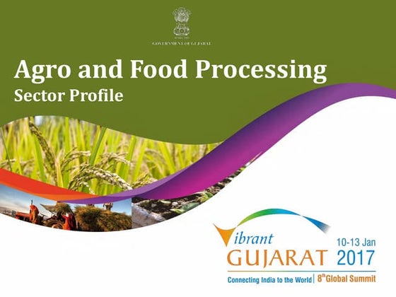 AGRI & FOOD PROCESSING | PDF | Agriculture | Industries