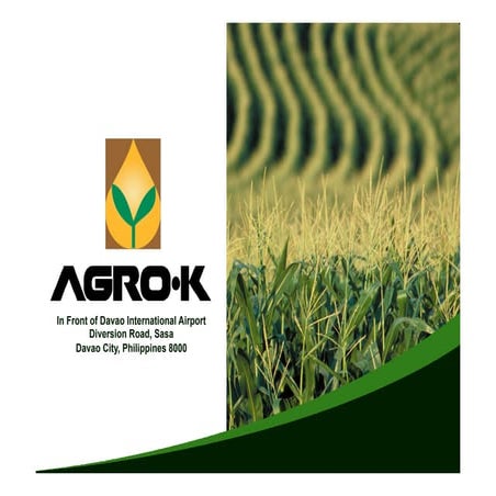 Agro-k Corn Trial Presentation | PPT