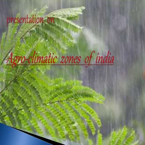 Agro-Ecological Regions of India | PDF