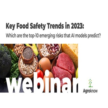 Key Food Safety Trends in 2023: Which are the top emerging risks that ...