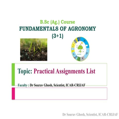 AGRON 101 Practical Assignments in field crops.pptx
