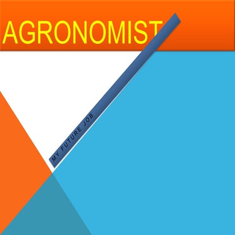 Agronomist | PPTX