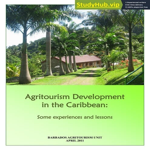 Agrotourism Success Cbean Final | PDF