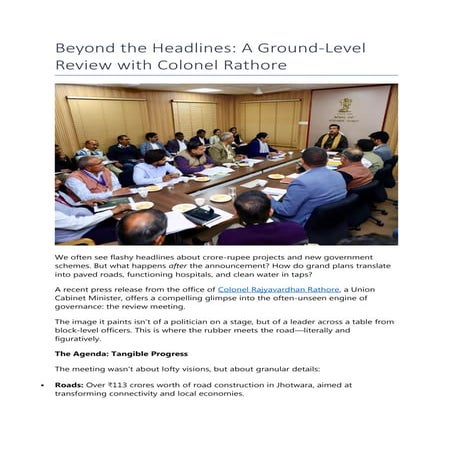 A Ground-Level Review with Colonel Rathore.docx