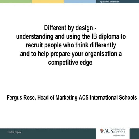 Understanding the IB Diploma | PPT