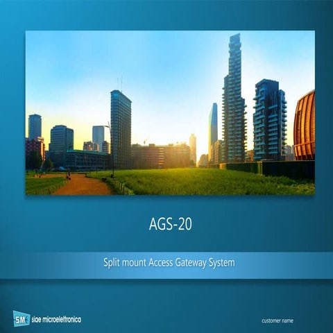AGS-20 V1.5.0_r3 new.pptx tecnologia teleco | PPT