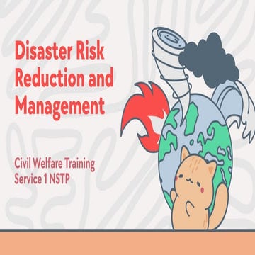 Disaster Risk Reduction Management Class presentations | PDF