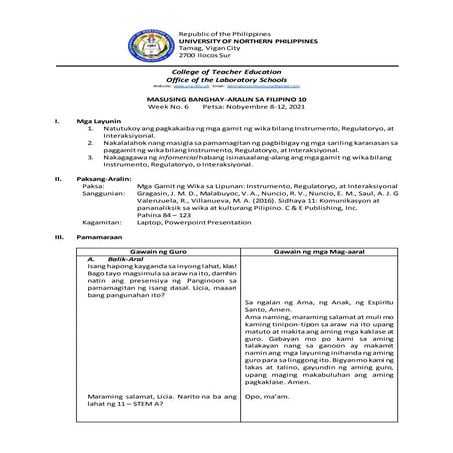 A SAMPLE BIONOTE FOR DOCTOR IN DEVELOPMENT OF EDUCATION COURSE ...