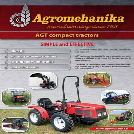 Agt tractor broshure_-_english | PDF