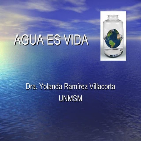 Agua es vida | PPT