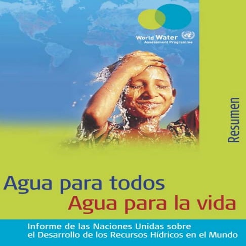 Agua para todos, agua para la vida | PDF