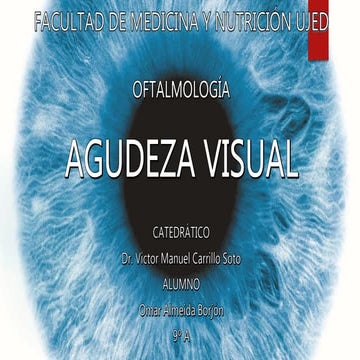 Agudeza visual | PPTX