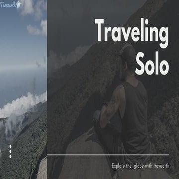 Why we should do solo travel | PPT