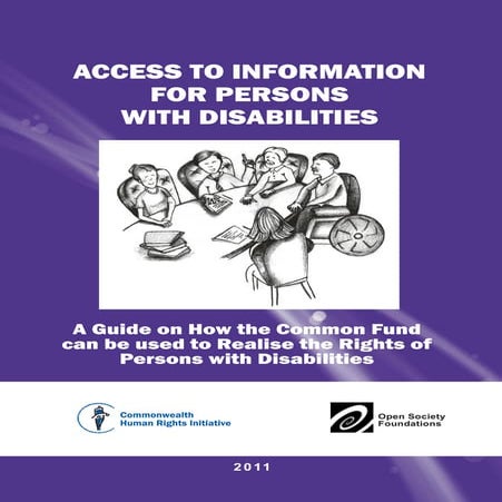 A guide on how the common fund can be used for pw ds handouts | PDF