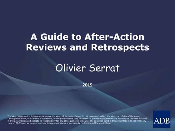 After Action Review | PDF