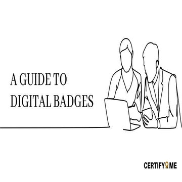 A guide to digital badges | PDF
