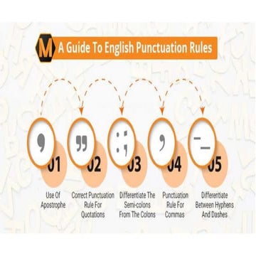 A guide to english punctuation rules | PPTX
